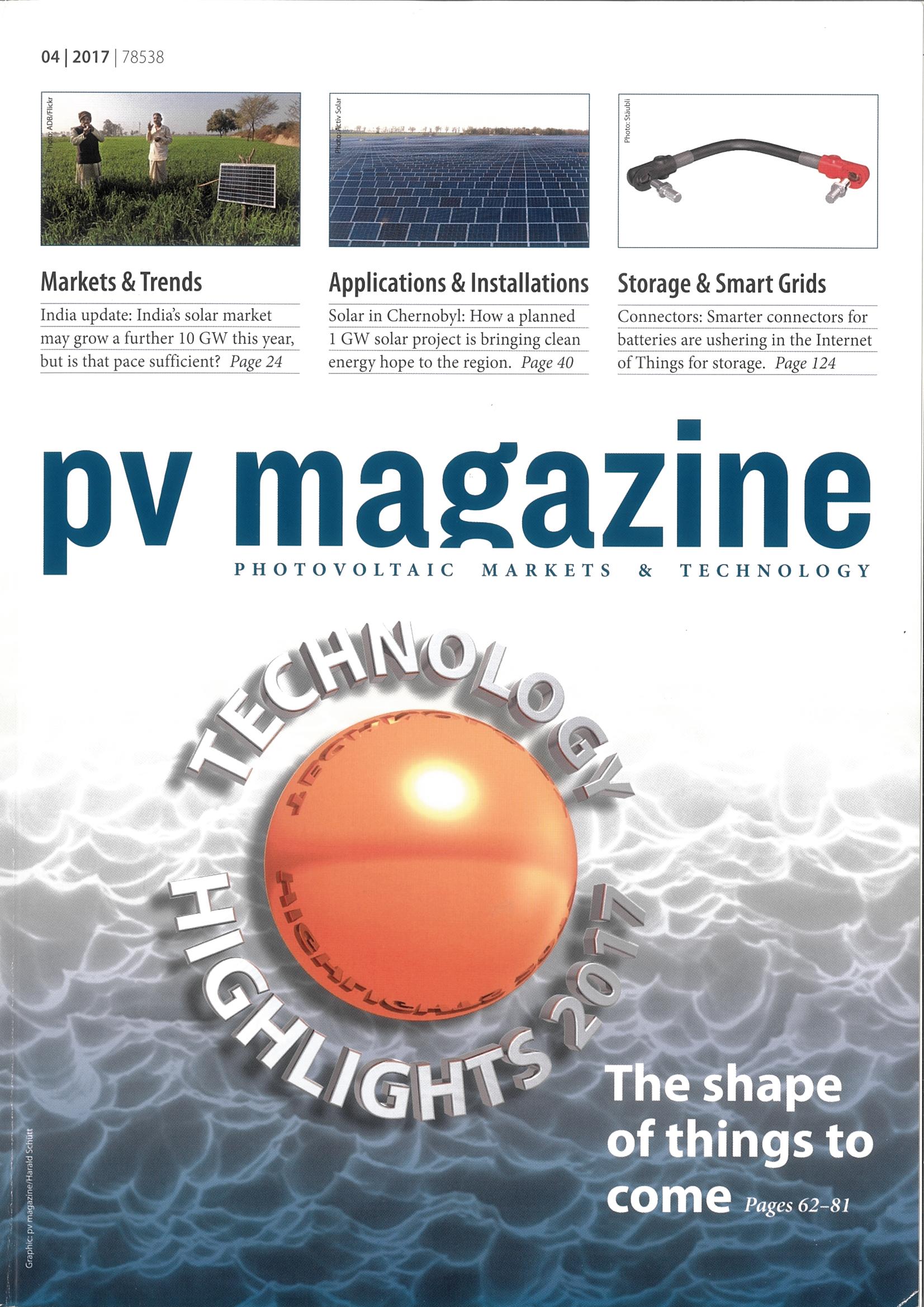 Top 15 Innovative Solar Developments - dyMat Backsheet | Coveme News